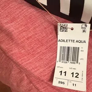 adidas | Shoes | Adidas Unisex Aqua Slide No Original Box Women 9 ...